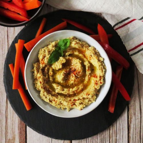 Traditional Hummus Recipe with Tahini - Vegan Foodiez
